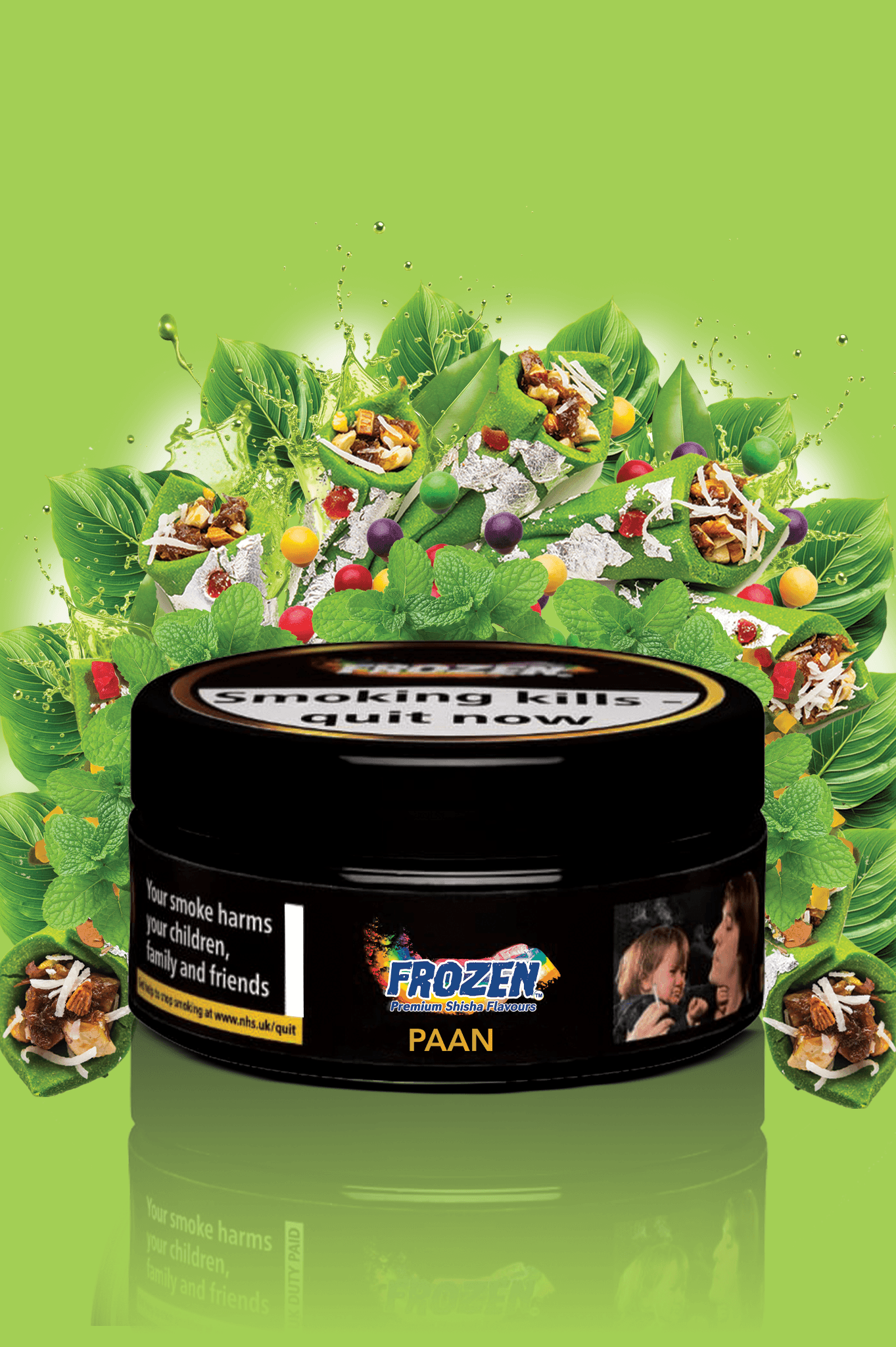 Frozen Paan Shisha Flavour | Molasses | Frozen Hookah Tobacco |Afzal