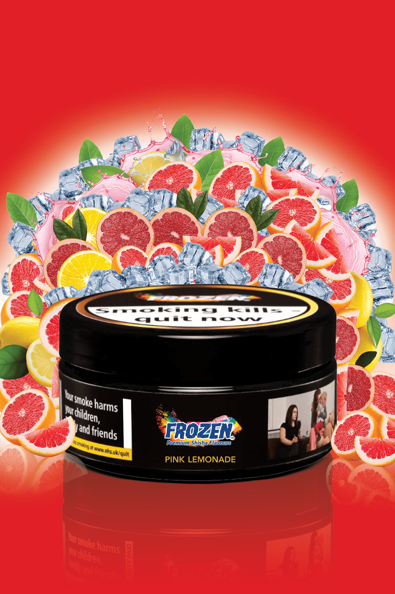 Frozen Pink Lemonade Shisha Flavour | Molasses|Frozen Hookah Tobacco