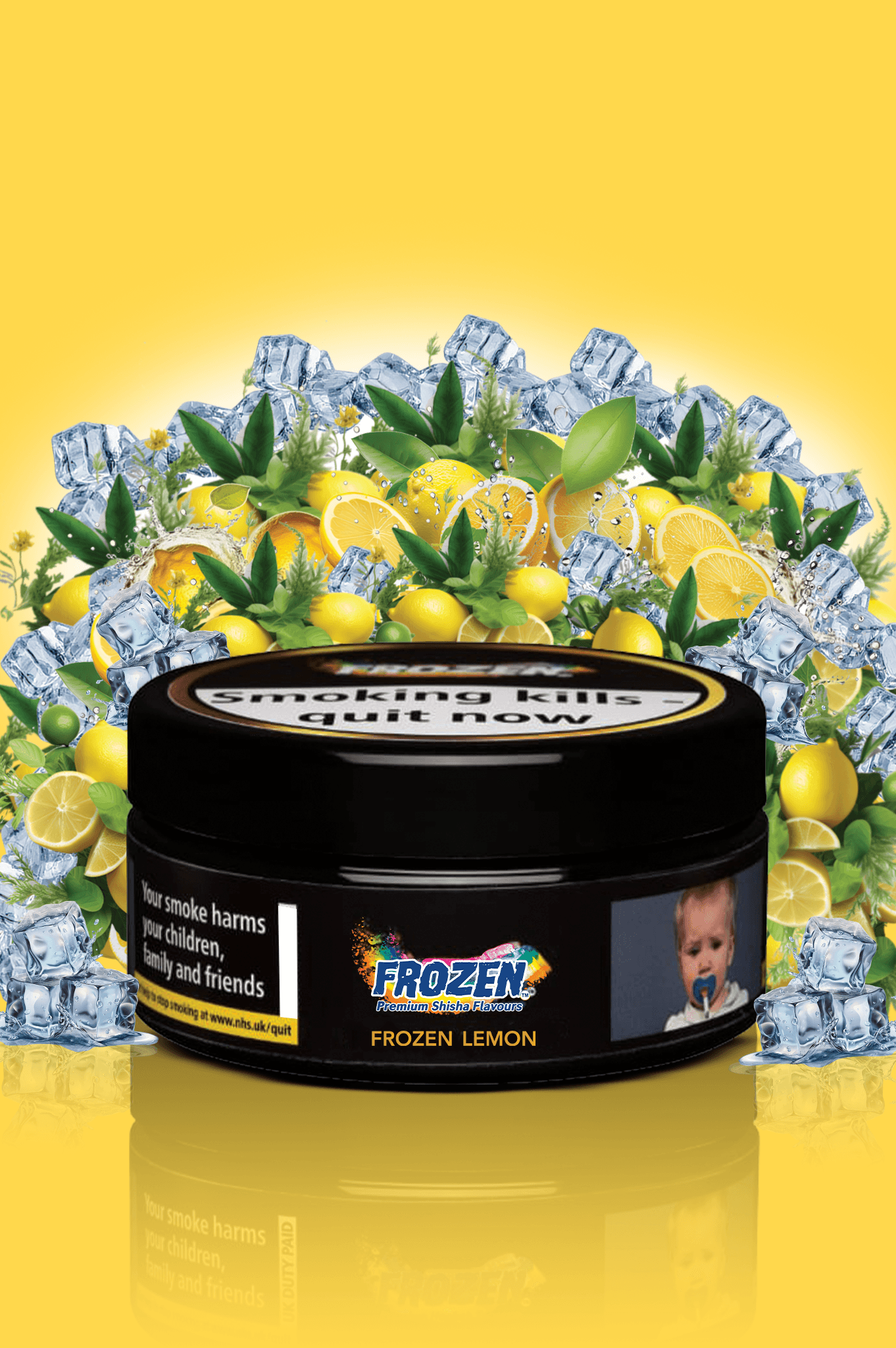 Frozen Lemon Shisha Flavour | Molasses | Frozen Hookah Tobacco Shop