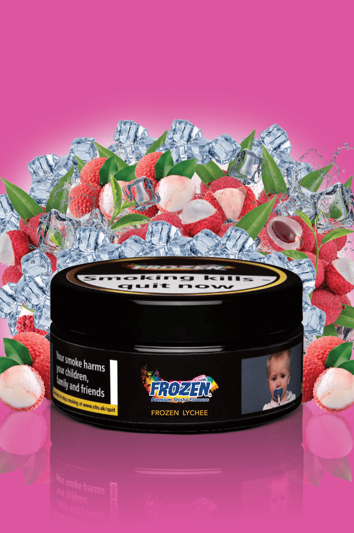 Frozen Lychee Shisha Flavour | Molasses | Frozen Hookah Tobacco Shop